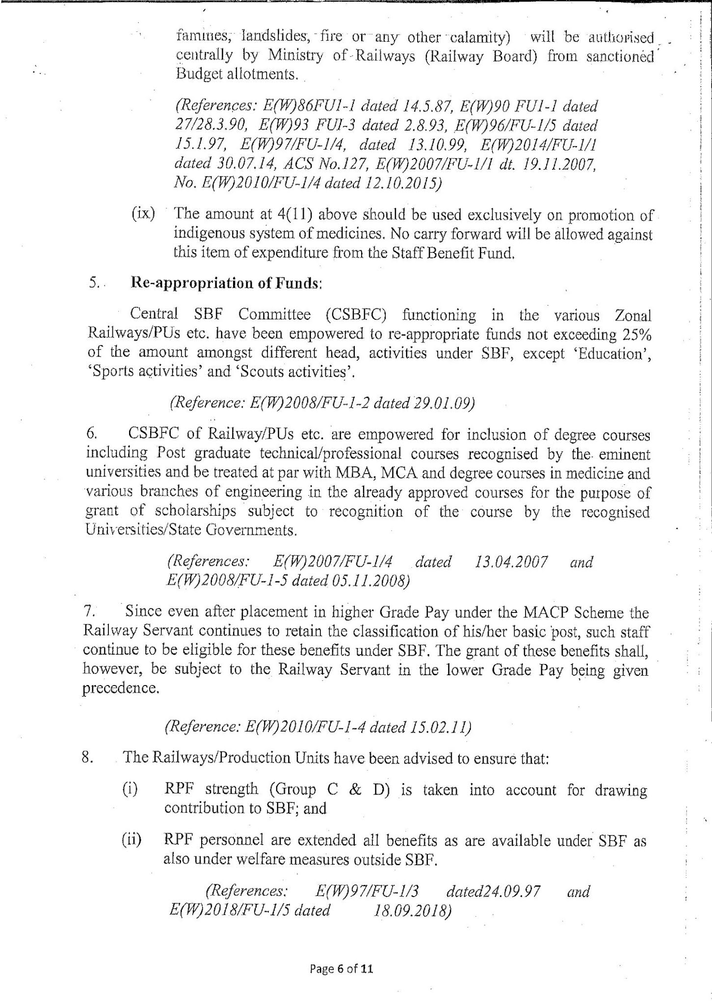 RAILWAY & RAILWAY BOARD'S CIRCULARS & ORDERS: Master Circular No. 4 ...