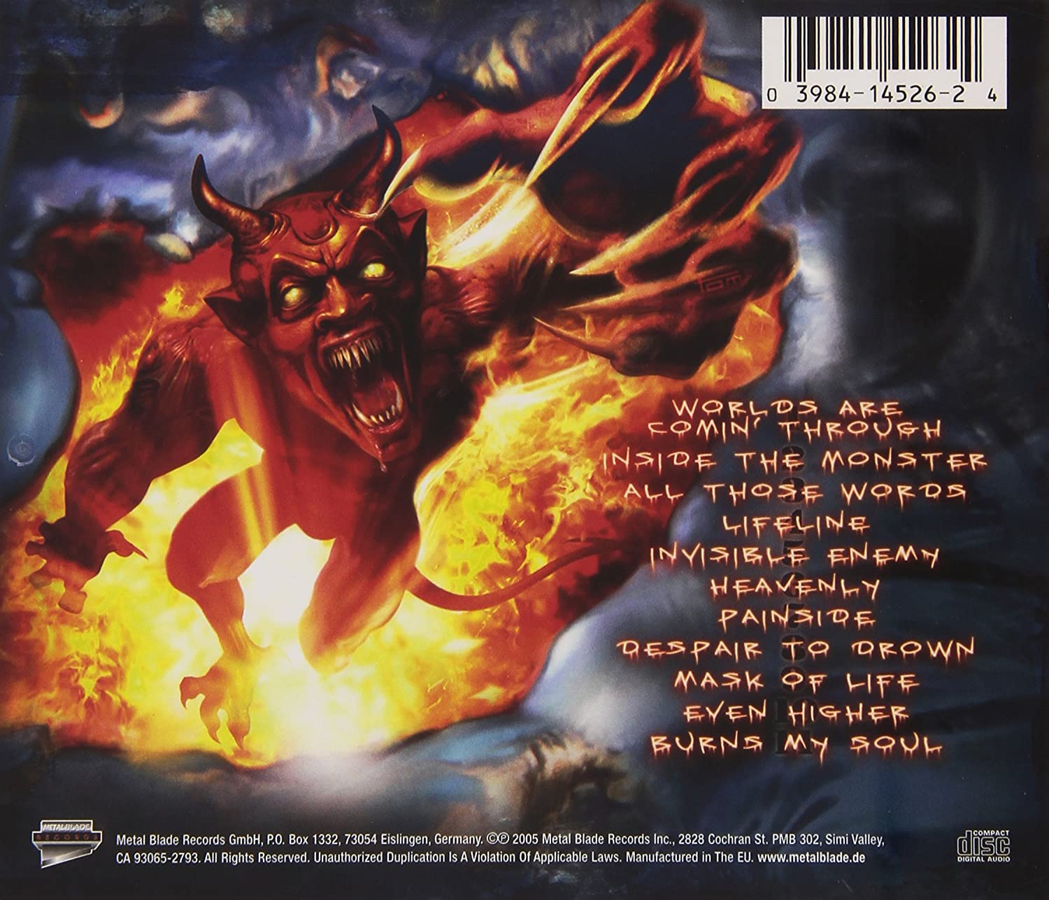 Classic Rock Covers Database: Brainstorm (German Band) - Liquid Monster ...