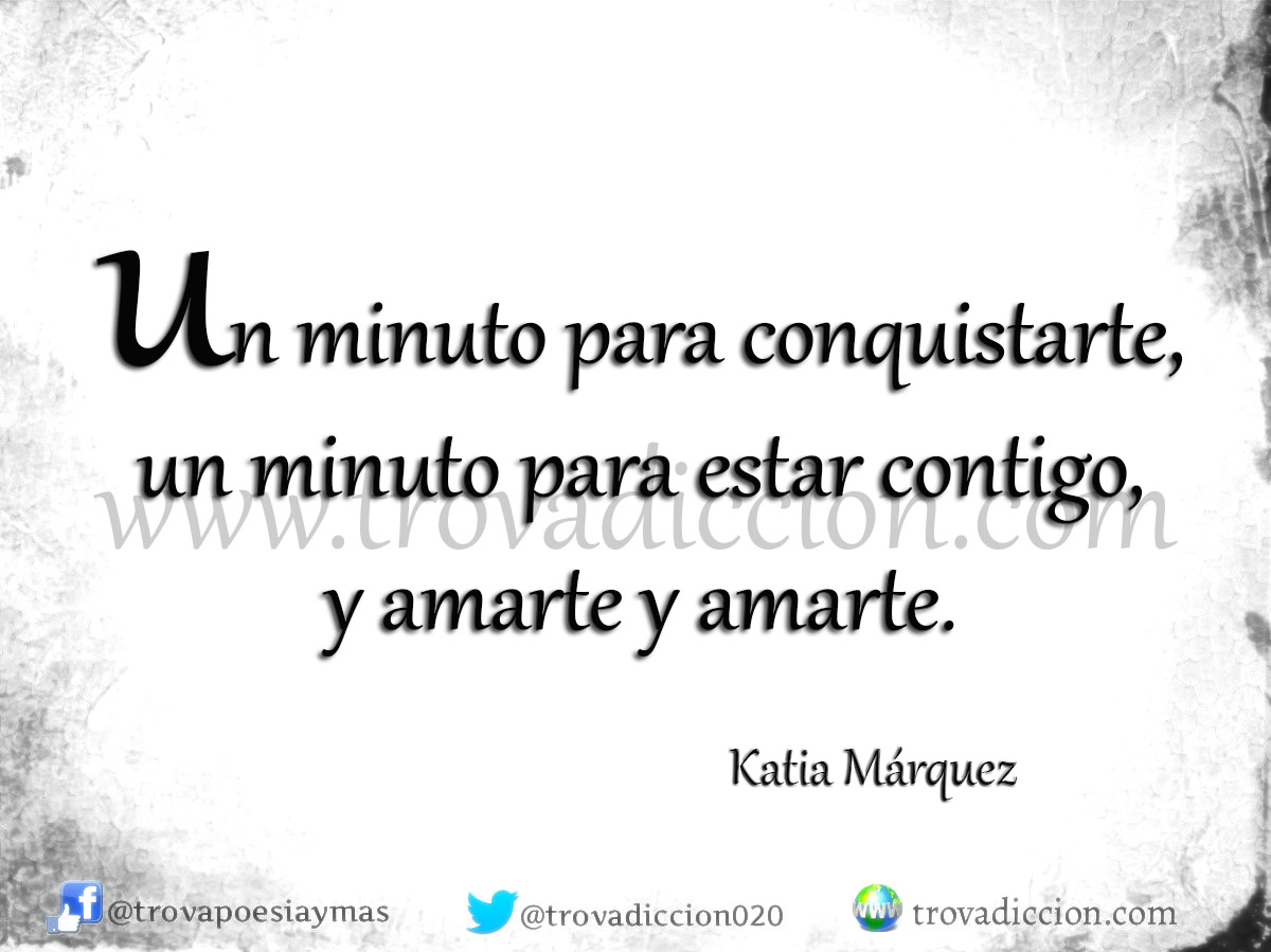Solo un minuto más -Katia Márquez