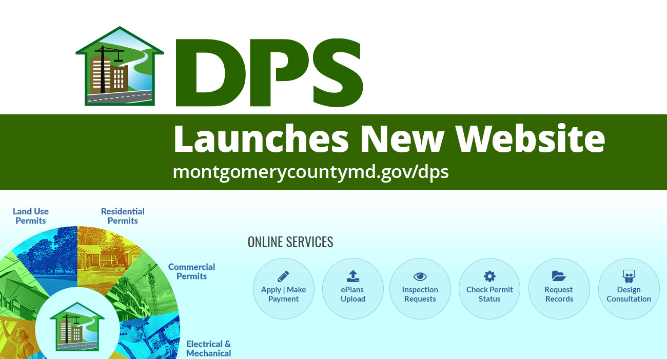 Montgomery County Updates: Department of Permitting Services Launches ...