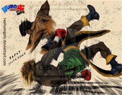 Takamura vs Hawk - Hajime no Ippo | Andres Cantos