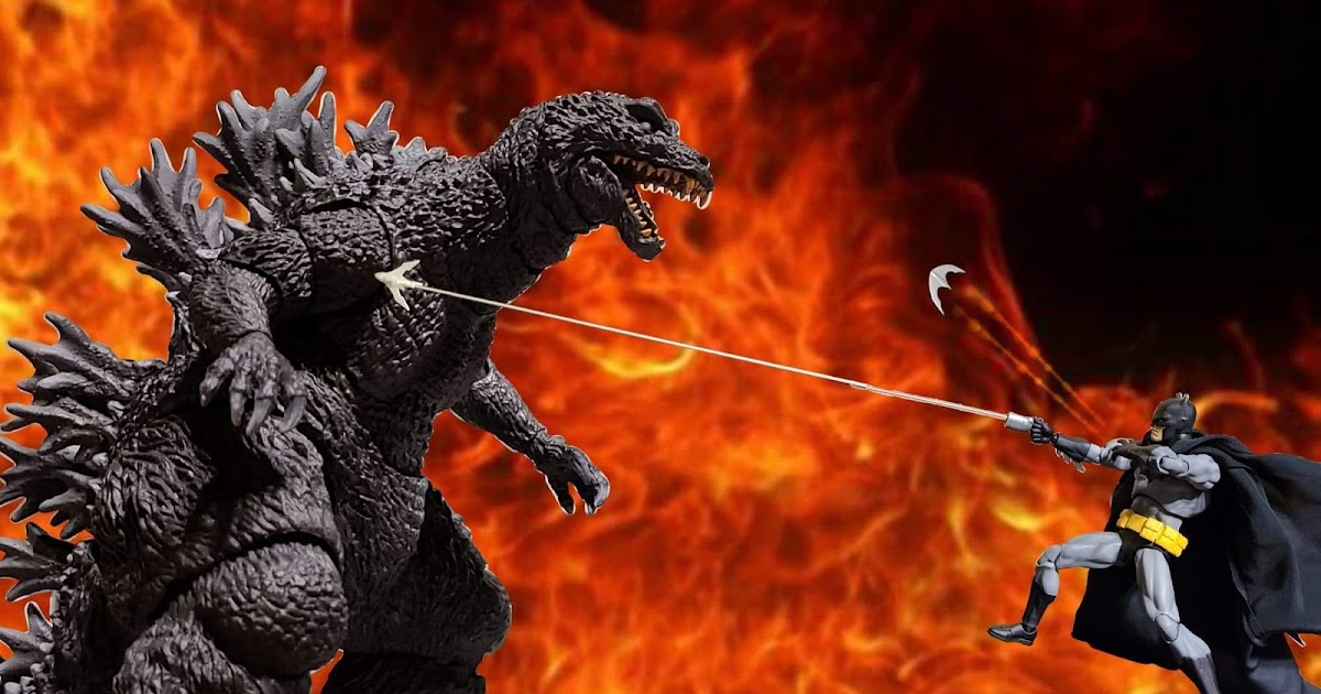 Godzilla Attacks stop motion