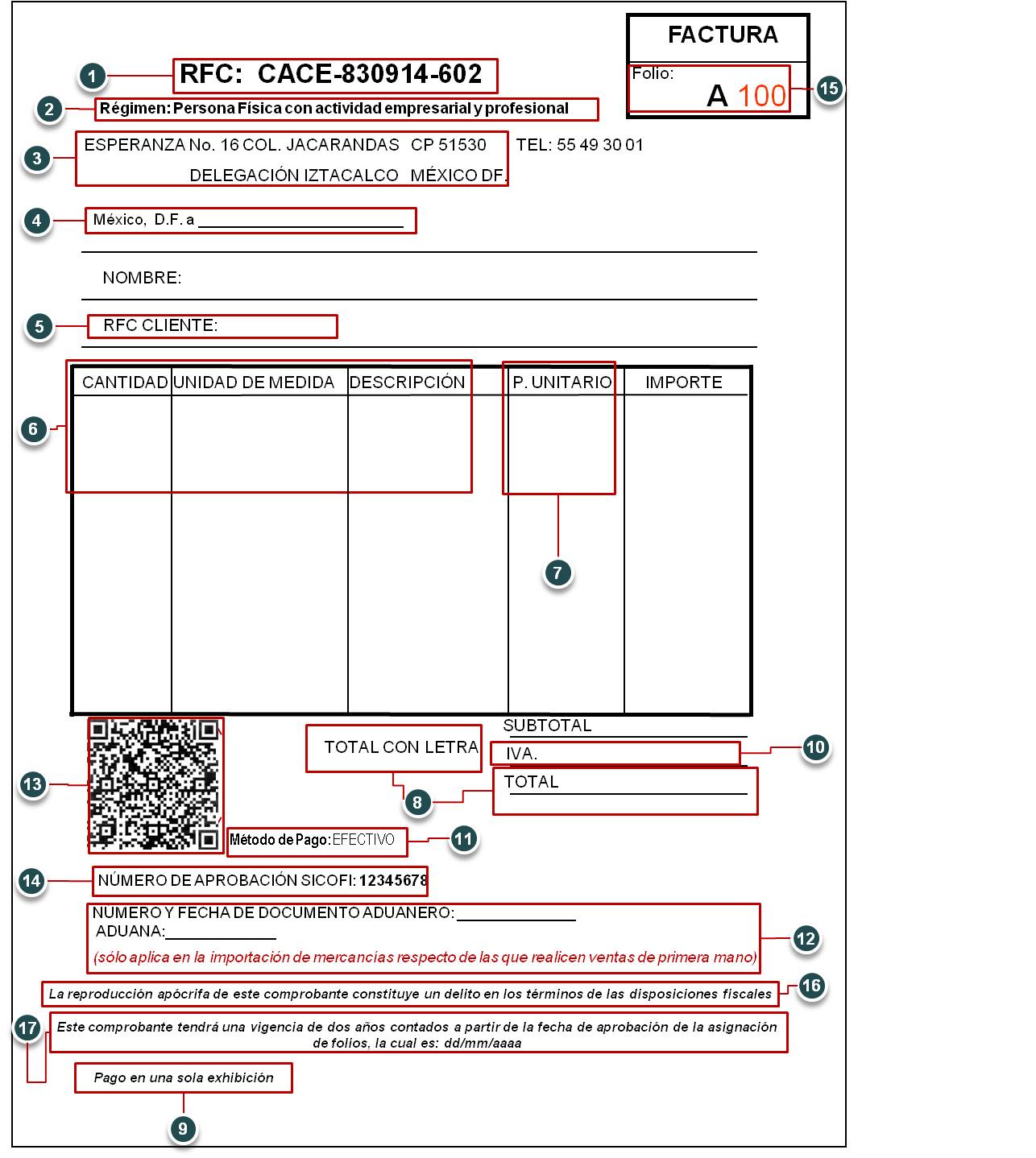 Simplexcel: Facturas con Código de Barras Bidimensional en Excel