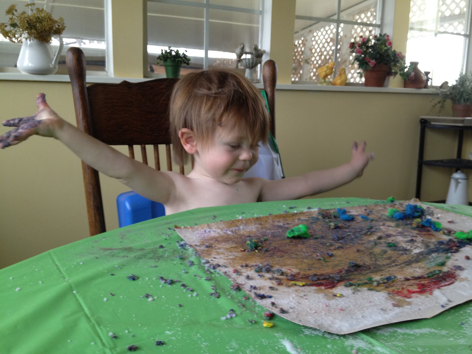 Funny Hunny Bee: Salty Sticky Messy