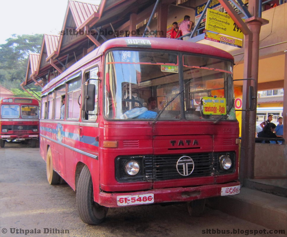 SLTB buses - ශ්‍රී ලංගම බස්: JAY bodied TATA LP 909/36 bus from SLTB ...