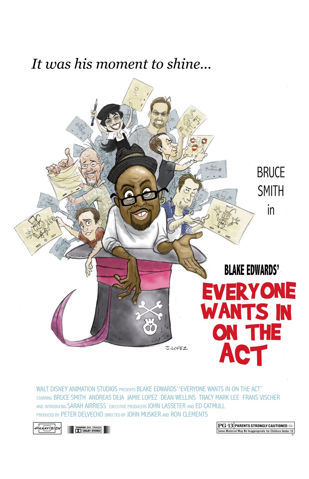 The Haunted Mansion-Northside: Caricatures