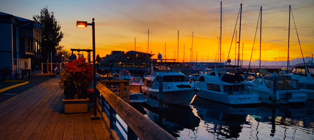 Shoreline Area News: Photo: Sunset in Edmonds