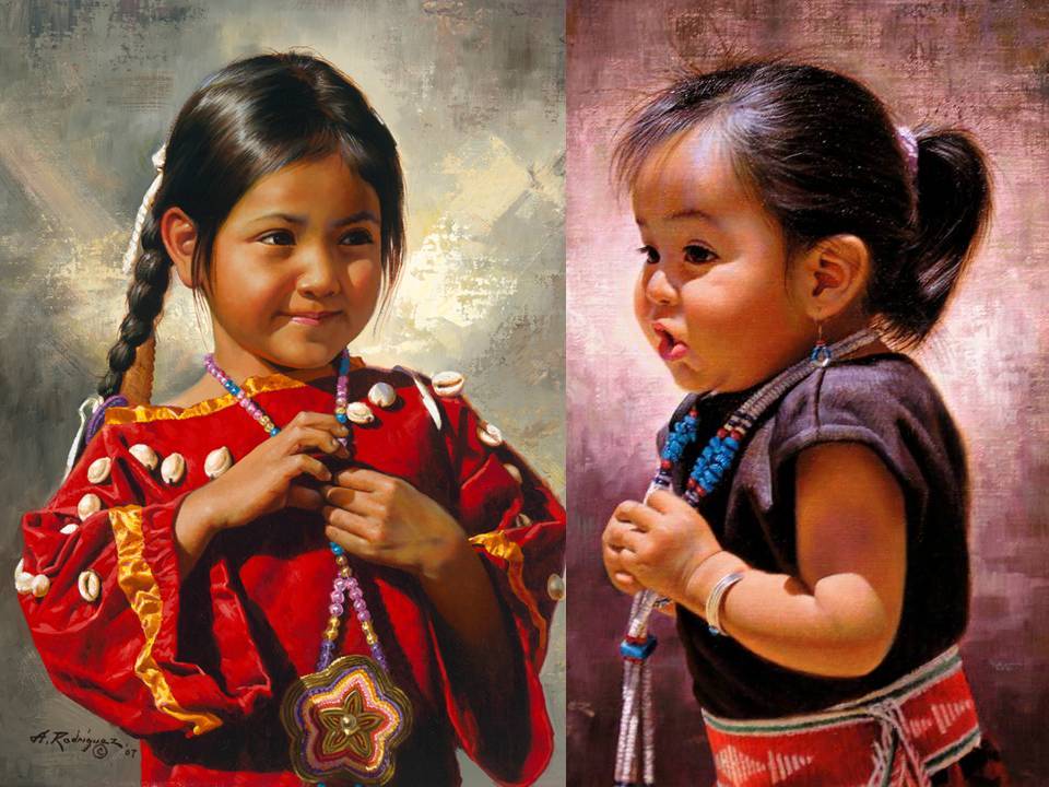 CORREO RECIBIDO: Alfredo Rodríguez Acuarelas Indígenas Arte Nativo ...