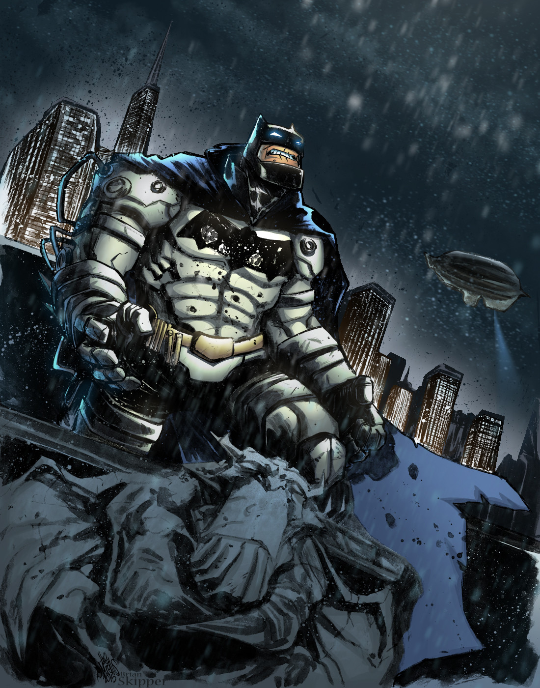 Images: Comic Book Art Of Batman And Foes Drawn By Notable Artists And ...
