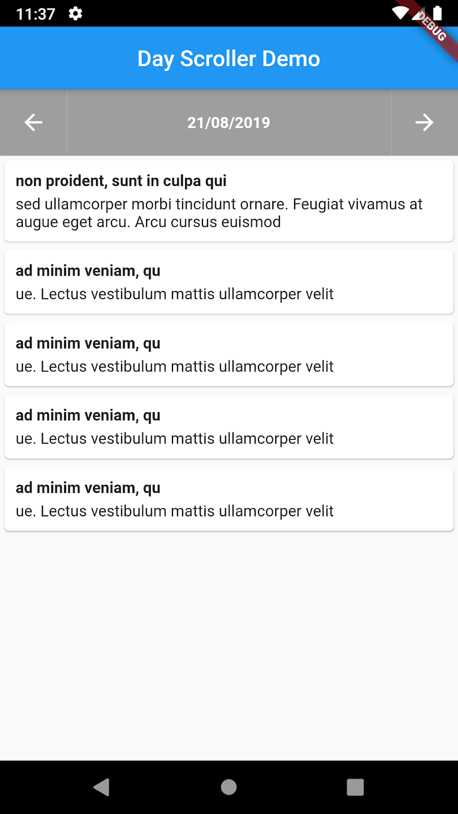 A flutter calendar package to allow users to scroll through given dates ... A flutter calendar package to allow users to scroll through given dates ...