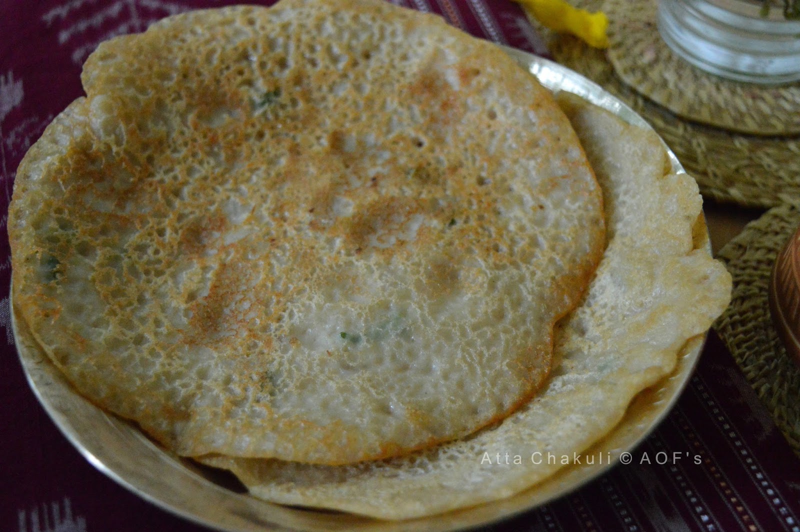 Oriyarasoi - The cosmopolitan Odia's Kitchen !: Atta Chakuli with Oats