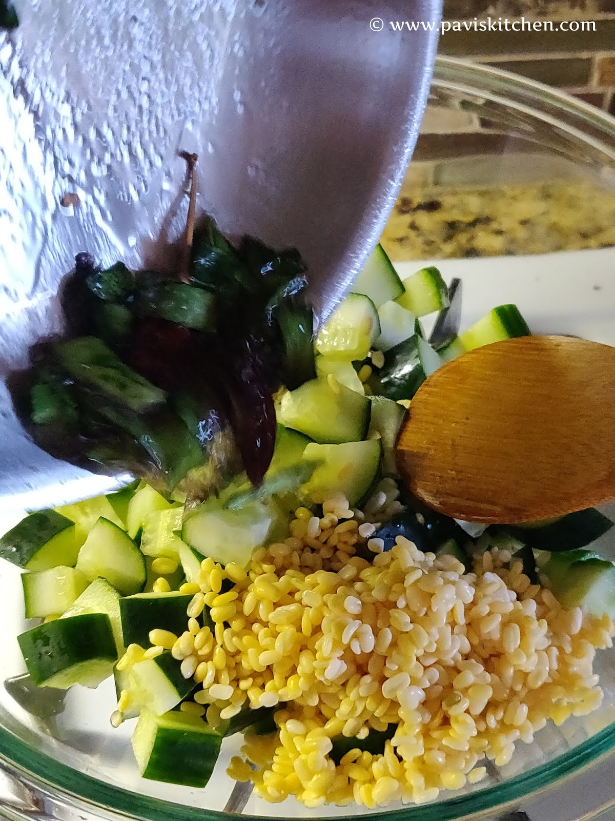 Southekayi kosambari | Cucumber kosambari | Vellarikka kosumalli recipe