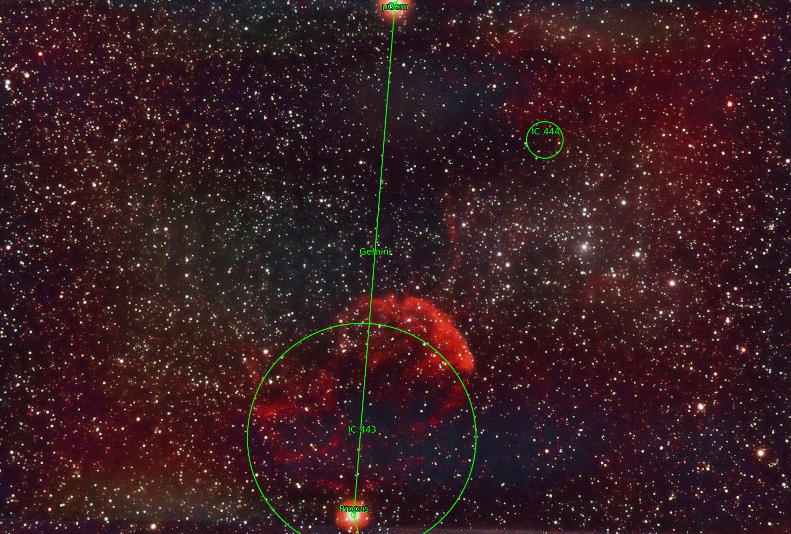 IC 443 NEBULOSA DE LA MEDUSA SHARPLESS 248 (SH2-248))
