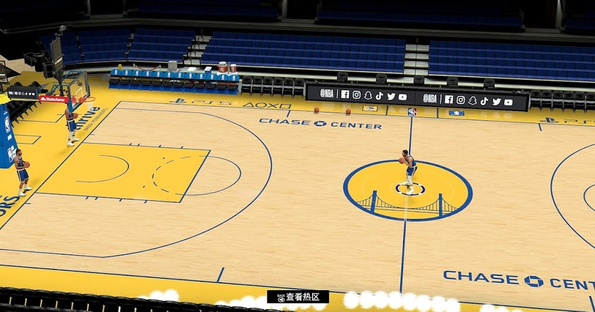 NBA 2K21 Nets and GSW Classic Courts 1.4 by SRT-Lebron - Shuajota: NBA ...