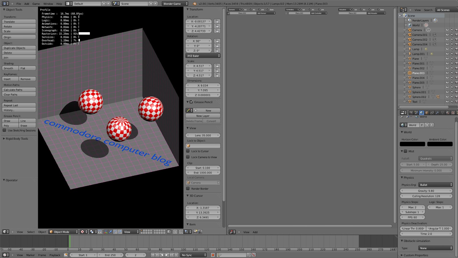 Commodore Computer Blog: Amiga Boing Ball 3D Remake