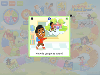 Word Nerd Speech Teach: {Review} Language Lab: Spin & Speak