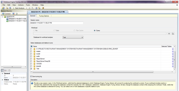 Microsoft Business Intelligence: Use of Database Engine Tuning advisor ...