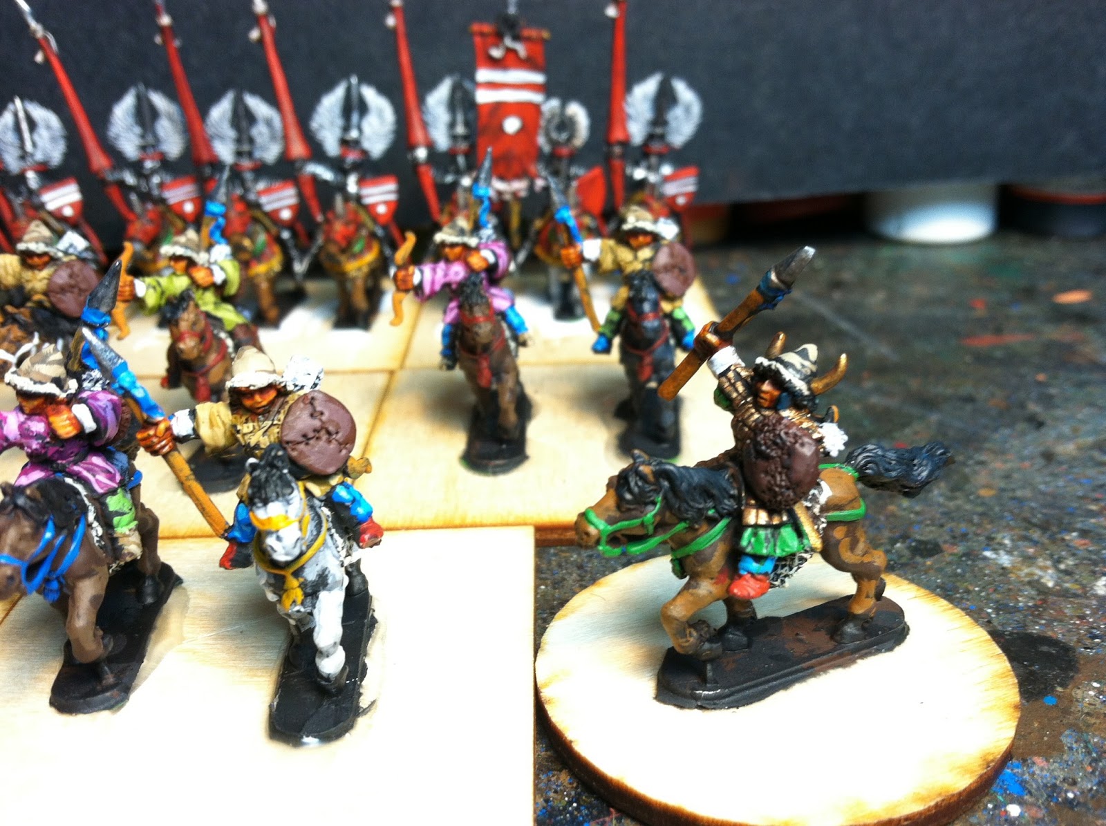 Lead Addict: Finally Some Painted Minis - 15mm Demonworld Empire