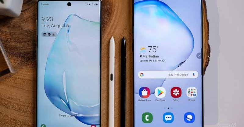 Galaxy Note 10 box contents surprise