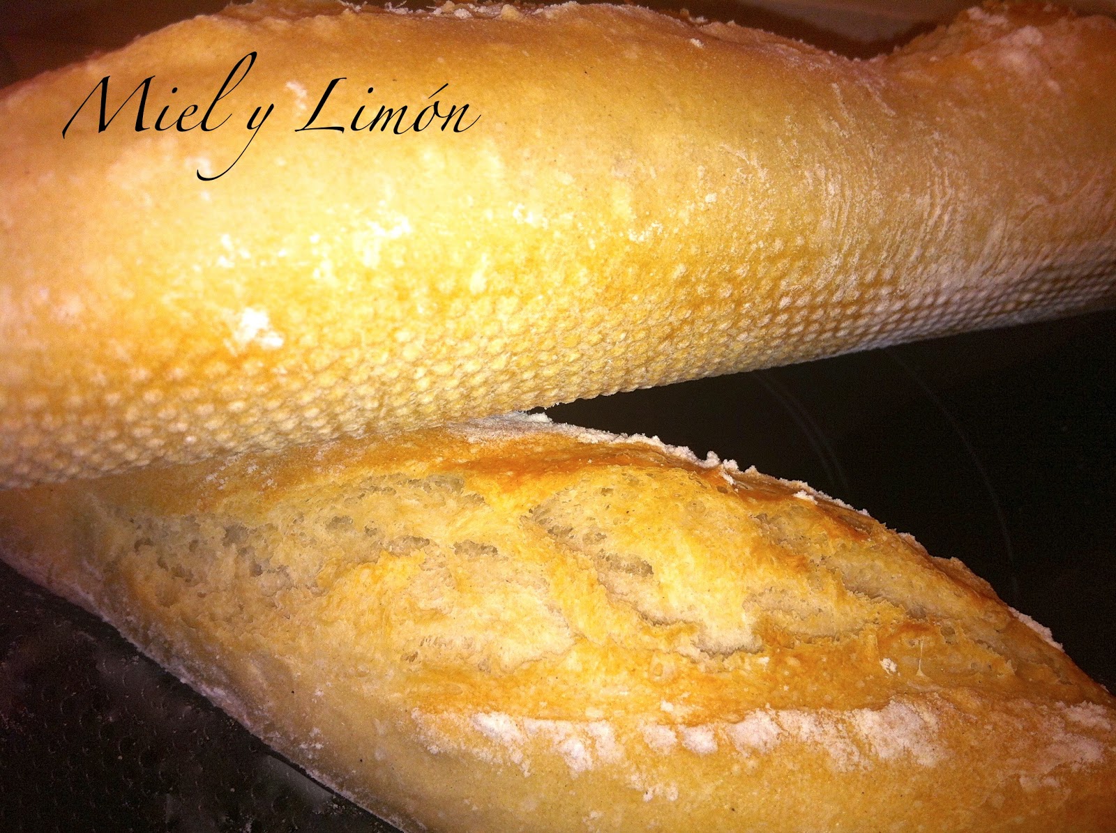 Miel y Limón Recetas: BAGUETTE (Pan Francés)