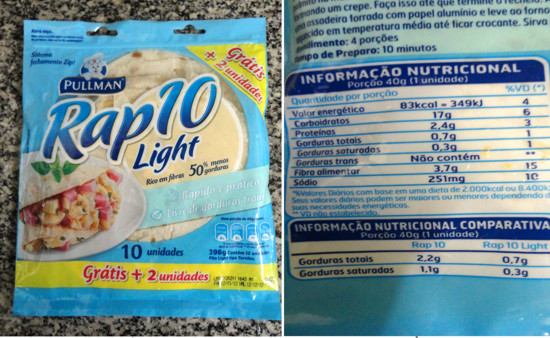 Hoje é dia de... nutrir: Wraps de legumes