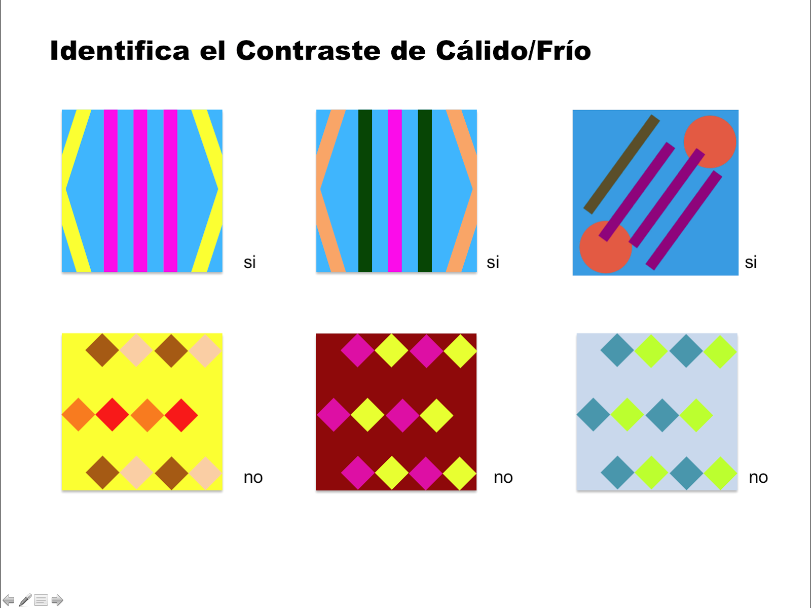 coloruney: Los 7 contrastes del color