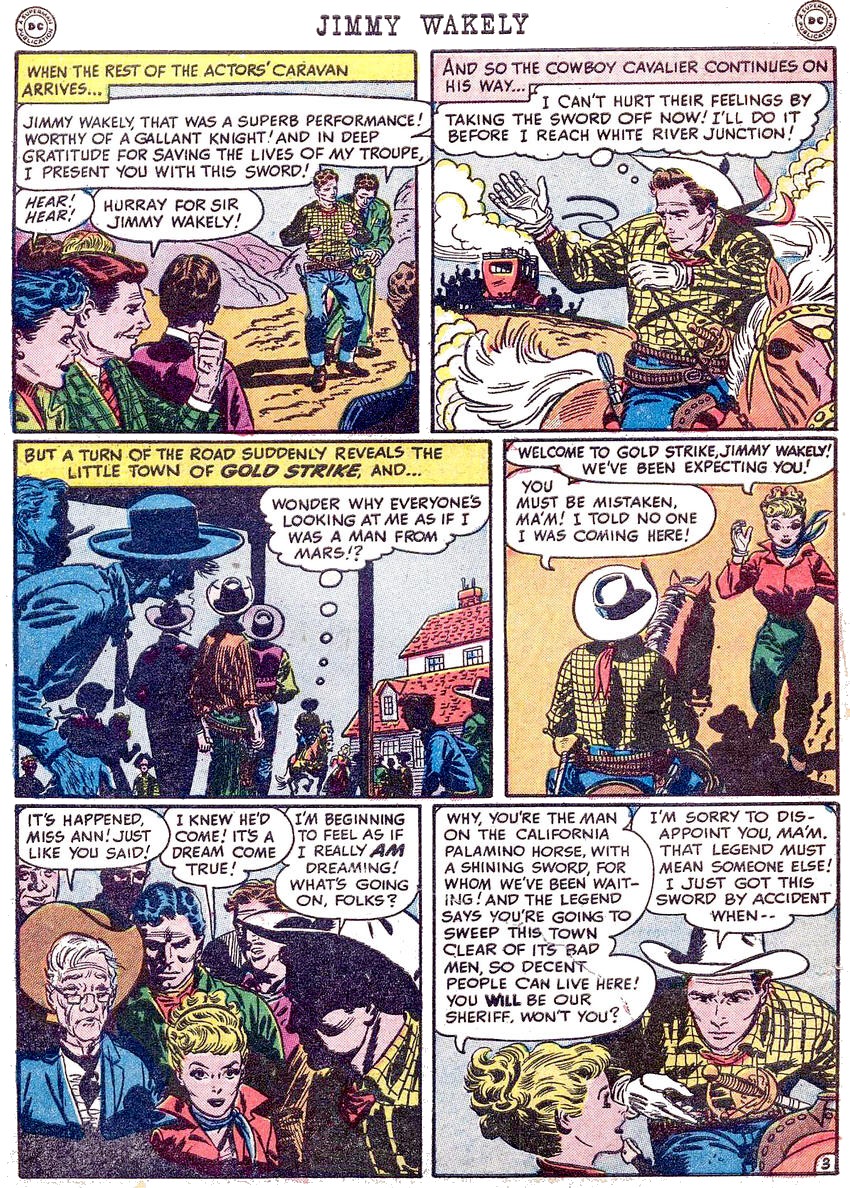 Pellucidar Offerings 3: Cowboy Swordsman Jimmy Wakely Tale By Alex Toth