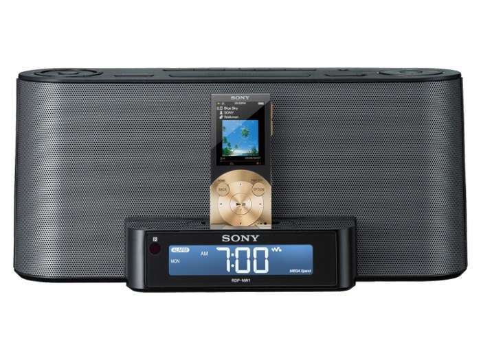New Sony Walkman alarm clock dock introduced - The Walkman Blog