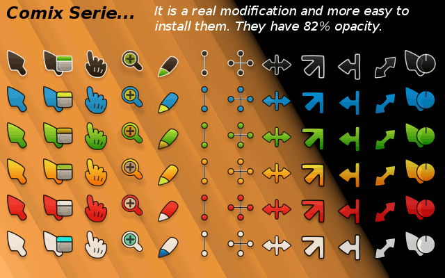 Install Comix Serie 1.0.0 (Mouse Cursor Theme) on Ubuntu / Linux Mint ...