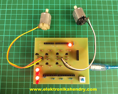 Cara Membuat Driver Motor DC menggunakan Arduino Uno - ELEKTRONIKA HENDRY