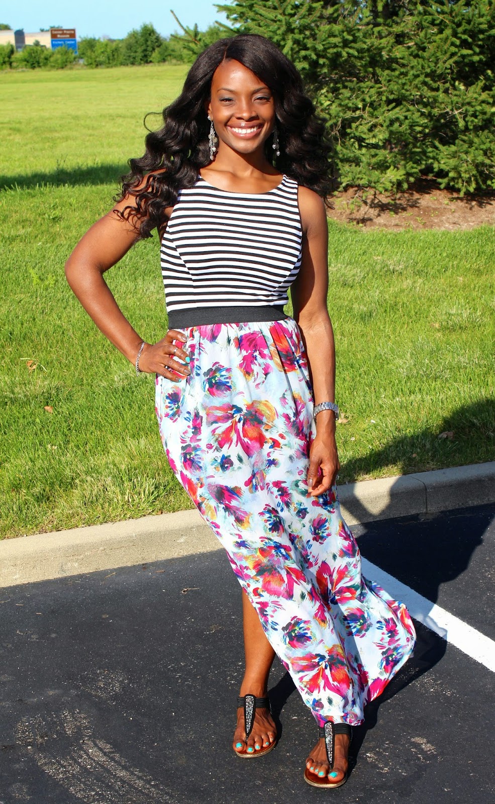 Floral Stripes - The Gabe Fix