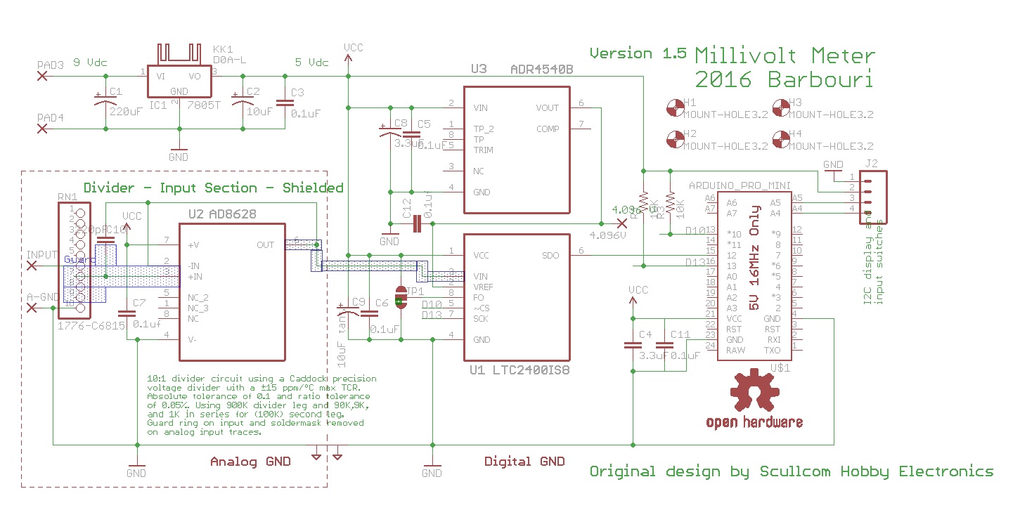 Paul's DIY electronics blog: Building an 8 Digit Micro-Volt Meter
