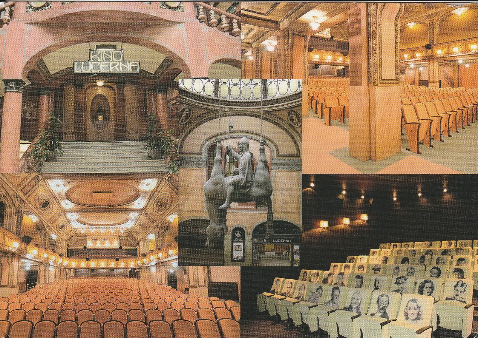 cinepostcards: Kino Lucerna in Praha/Czech Republic