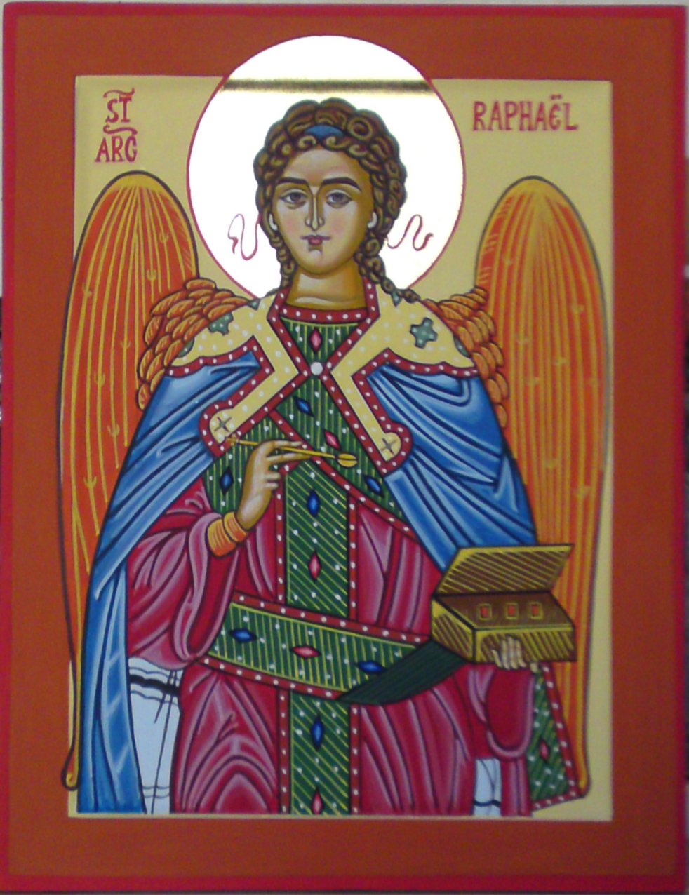 icône et tradition: SAINT ARCHANGE RAPHAËL