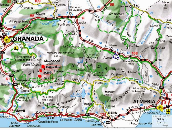 L'ALPUJARRA GRANADINA: LA VALL DEL RIU POQUEIRA (ANDALUSIA)