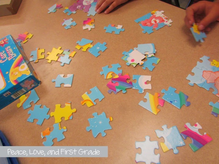 NEVER LOSE A PUZZLE PIECE AGAIN! | Peace, Love, and First Grade