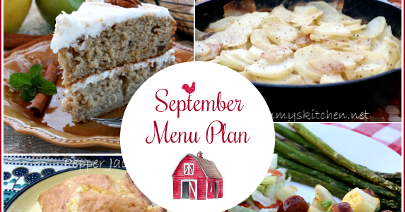 September Menu - Menu Plan Monthly — Mommy's Kitchen