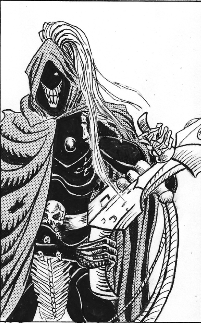 The Neverness Hobby Chronicle: Death Jester (Art Mondays!)