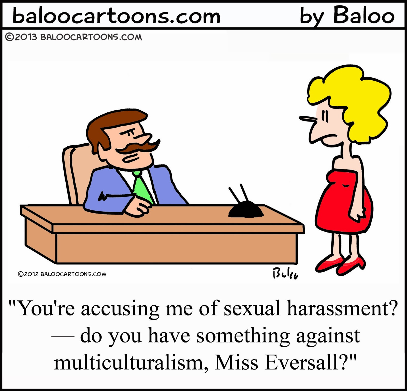 BALOO'S CARTOON BLOG: Multiculturalism cartoon