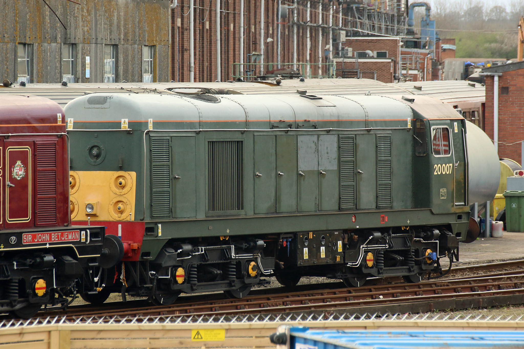 47s and other Classic Power at Southampton: Class 20s into Eastleigh ...