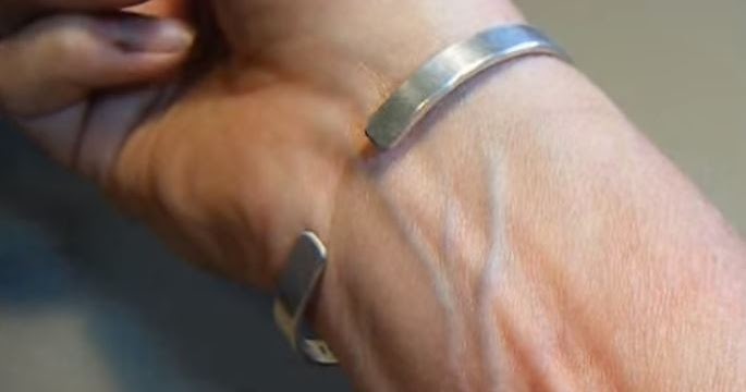 How to Easily Put On (and Take Off) a Cuff with a Narrow Opening / The ...
