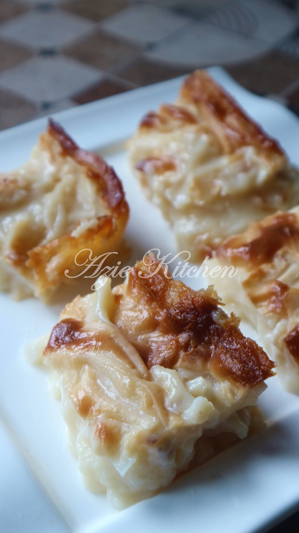 Kuih Kalakatar aka Kuih Bingka Kelapa Muda - Azie Kitchen