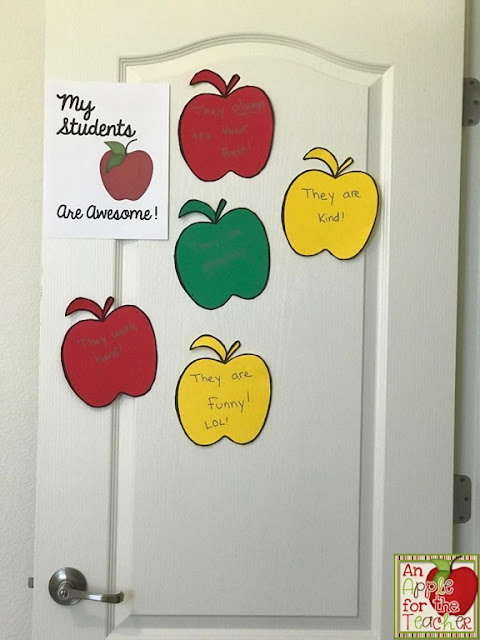 An Apple For The Teacher: My Students Are Amazing Back to School Door ...