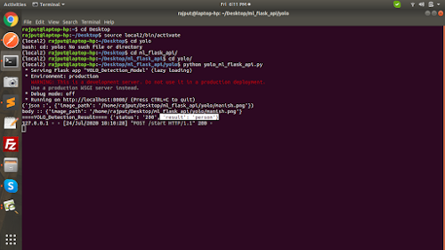 AI Blog MS Rajput: How To Create Flask API For YOLO Deep Learning Model.