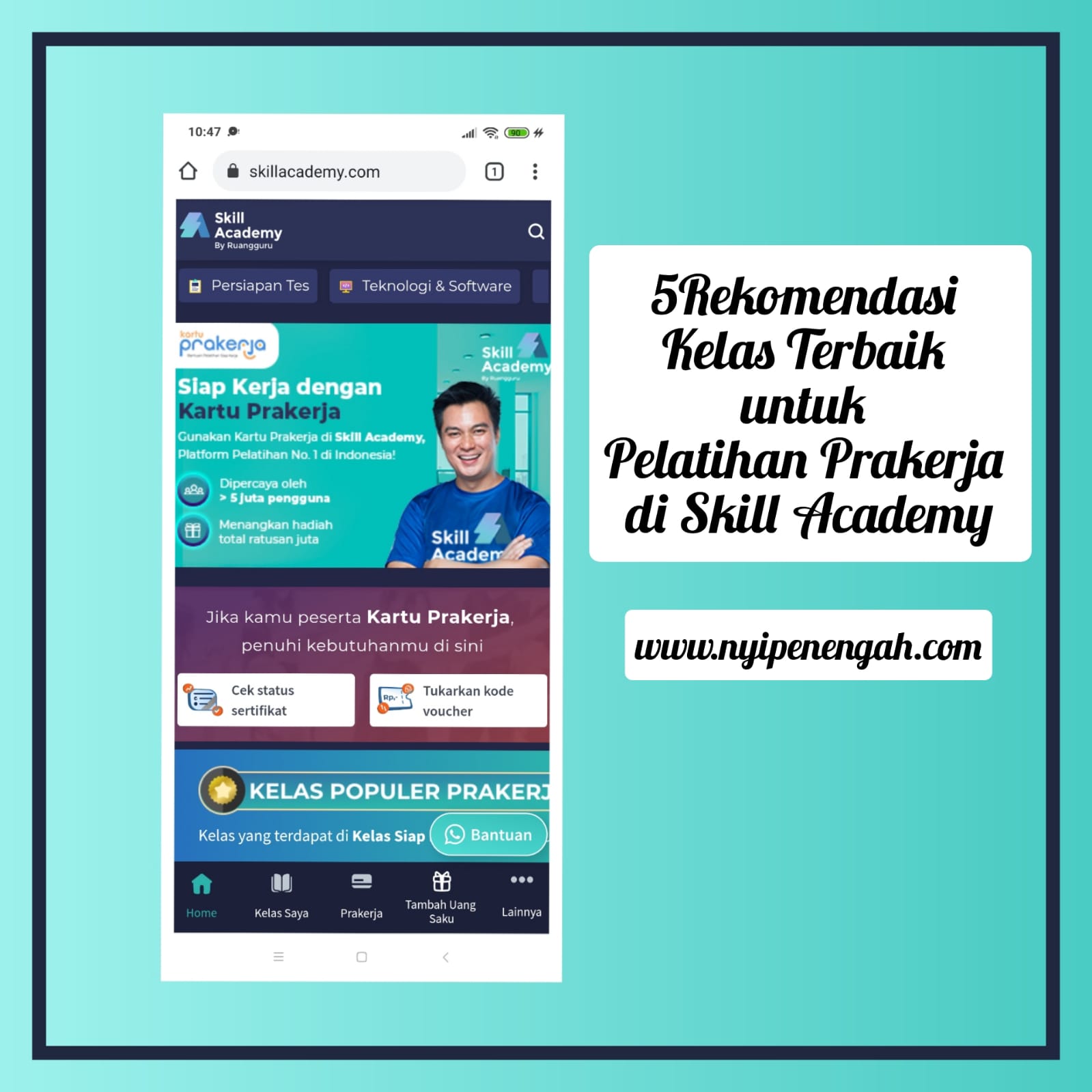 5 Rekomendasi Kelas Terbaik untuk Pelatihan Prakerja di Skill Academy ...