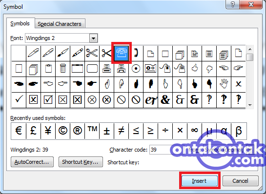Cara Menyisipkan Simbol di Microsoft Word ~ PENDIDIKAN