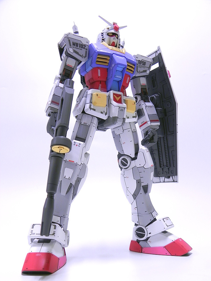 1/48 Mega Size RX-78-2 Gundam Customized Painted Build