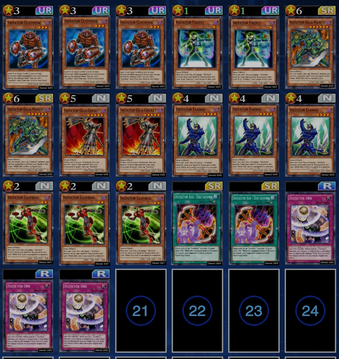 Inzektor Deck, deck serangga henshin yang wajib untuk permula !!!!! di ...