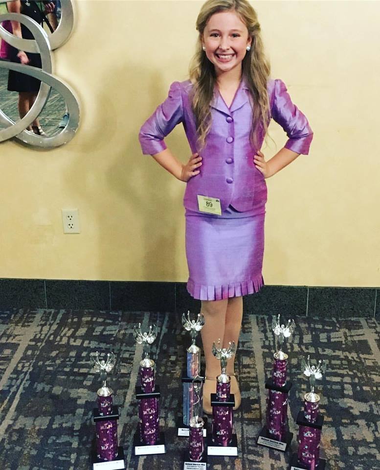 It was a Great Year for Miss Minnesota Jr. Pre-Teen Grace Nester