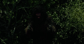 RMSO Bigfoot: Sasquatch Chomps Teeth Roars at Hunters Thousand Peaks